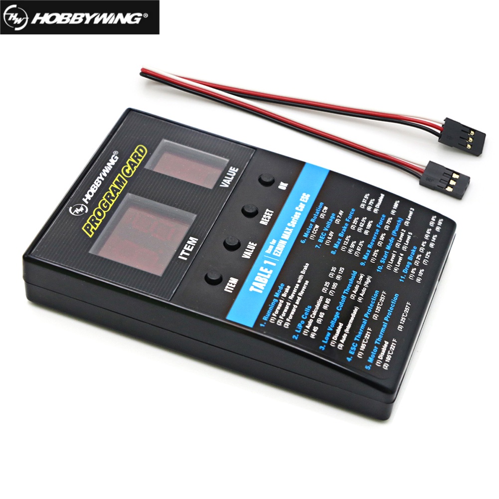 Hobbywing RC Car Program Card LED Program Box 2C Programm Card For ...