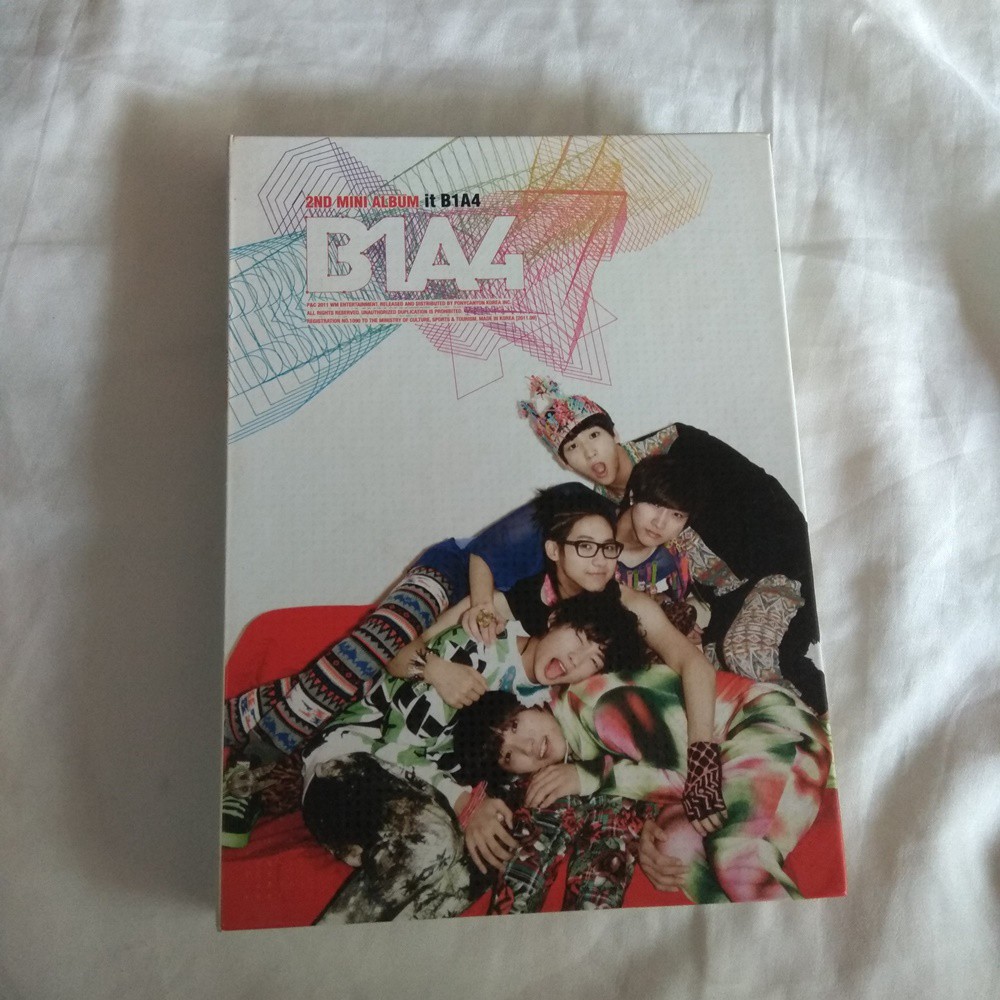 (Preloved) B1a4 2nd Mini Album - it B1A4 | Shopee Malaysia