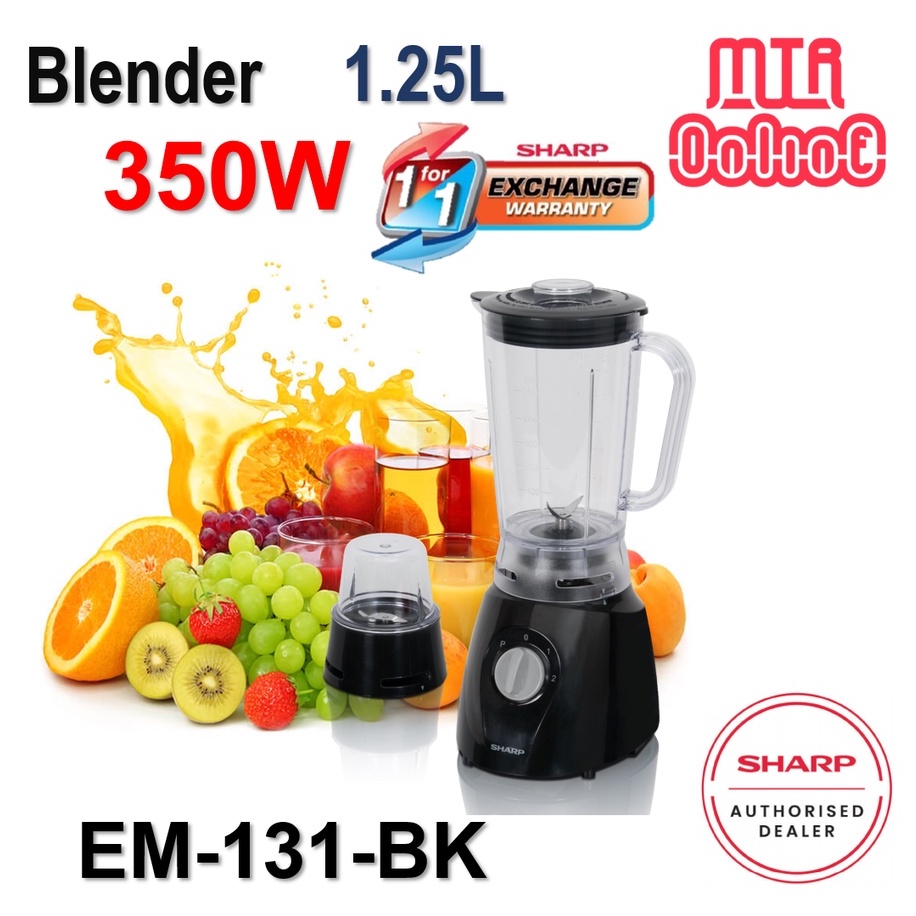 SHARP BLENDER EM-130-WH / EM110 / Toshiba / khind / Pensonic | Shopee ...