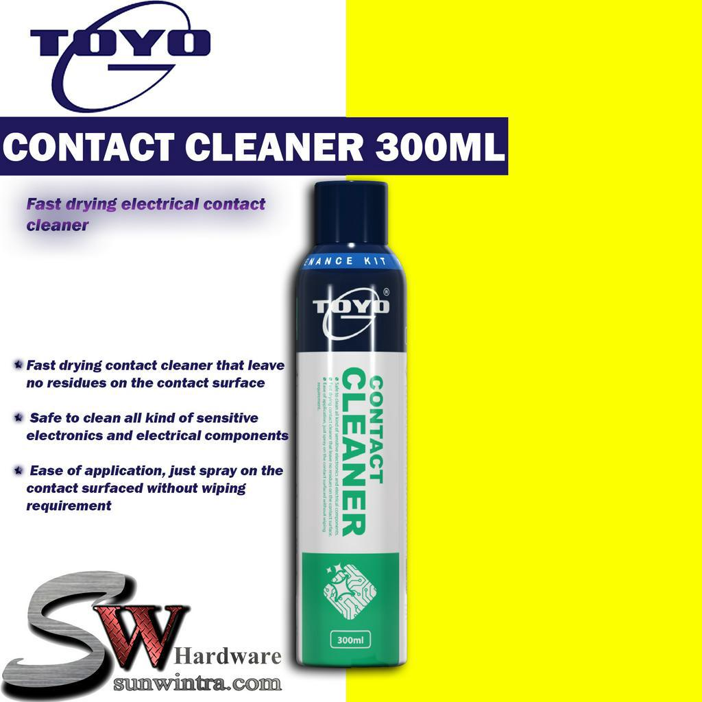TOYO-G CONTACT CLEANER 300ML AEROSOL SERIES | Shopee Malaysia