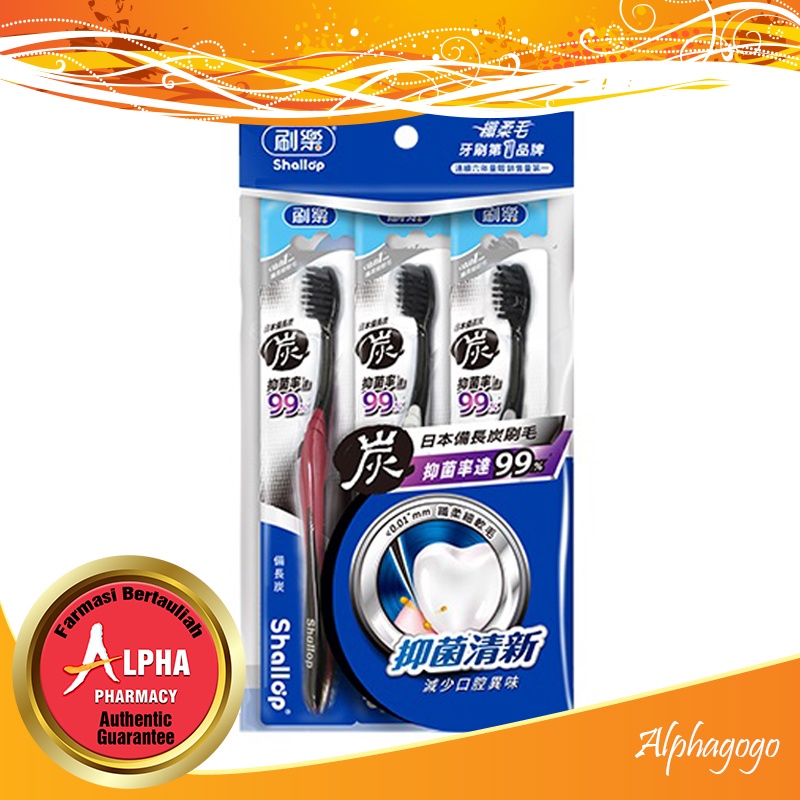 Shallop Active Carbon Toothbrush