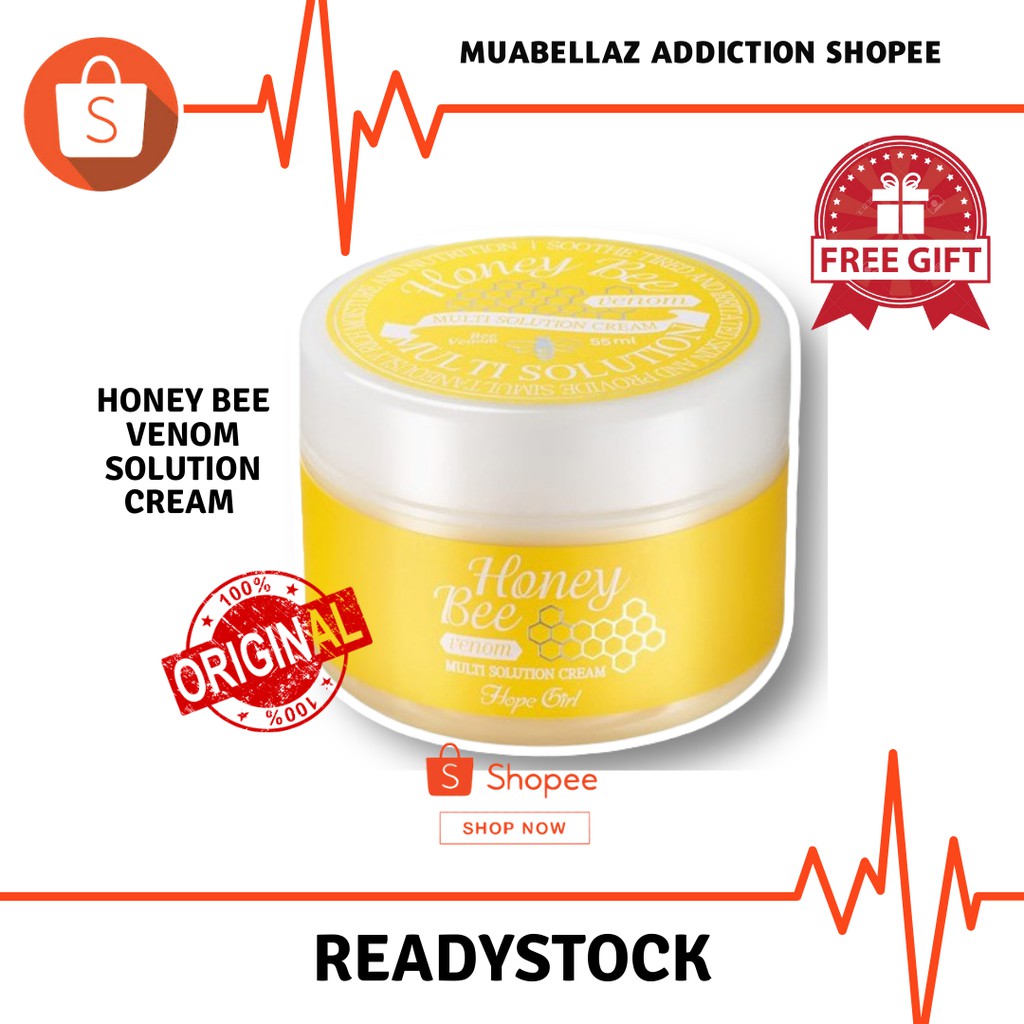 SOLUTION CREAM HONEY BEE VENOM [ORIGINAL NAFURA] | Shopee Malaysia