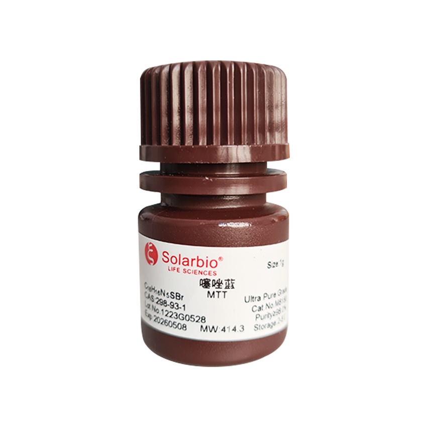 SOLARBIO, MTT Reagent, Ultra Pure Grade, 1G | Shopee Malaysia