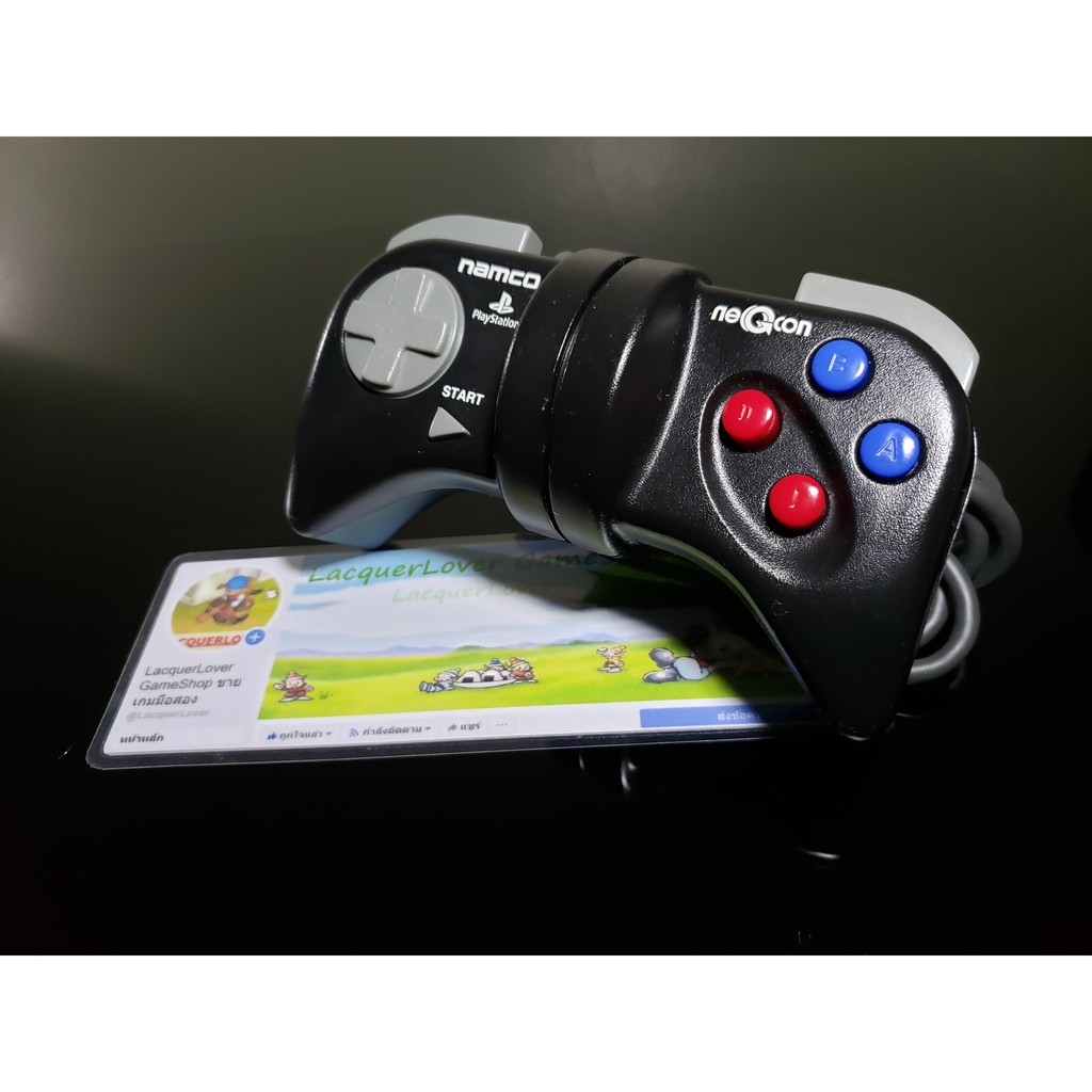 (SELL) Official Namco NeGcon Controller Black for PlayStation 1 (USED ...