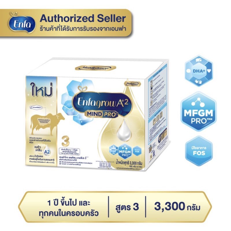Enfagrow A Plus 2 Mind Pro Formula 3 3 300g (6 Bags X550 G) (Blue And ...