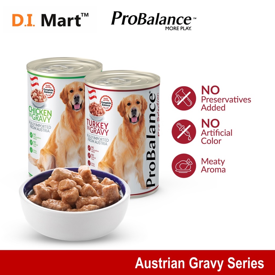 ProBalance Wet Dog Food - Gravy Series (415g x 1 Can) | Shopee Malaysia