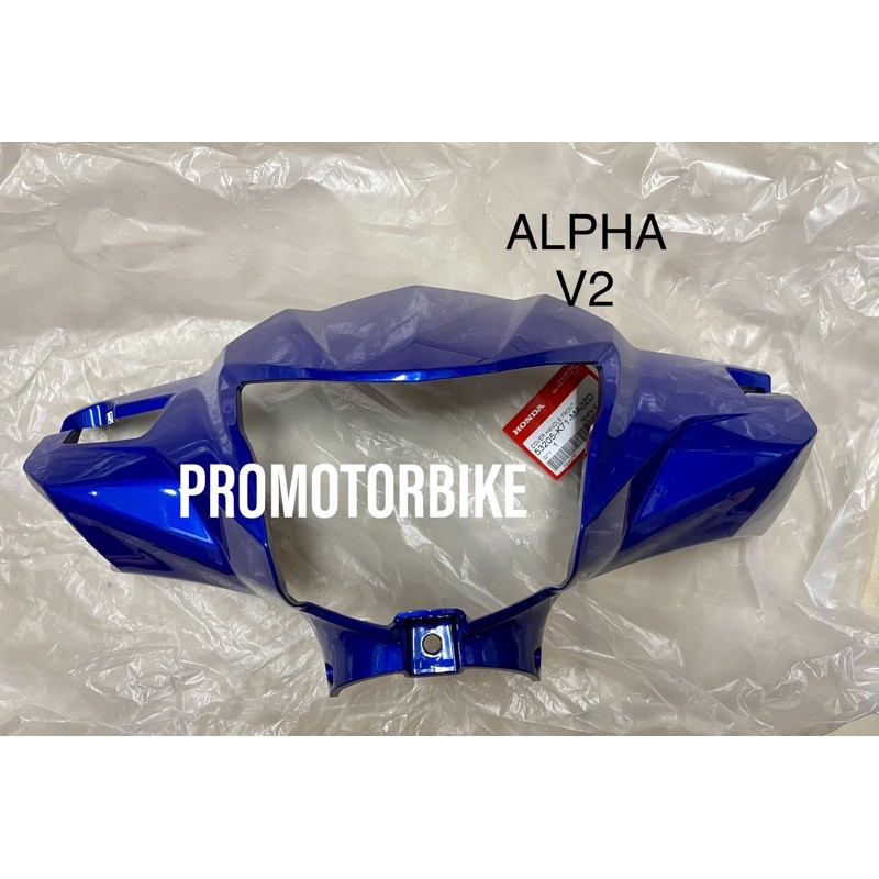 100% ORIGINAL HONDA ALPHA 110 V2 CX WAVE CX HANDLE UPPER COVER KEPALA ...