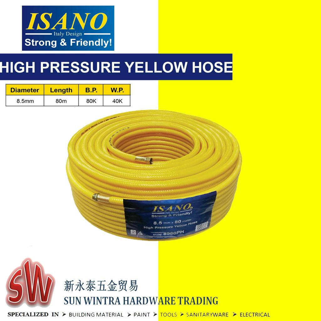 ISANO HIGH PRESSURE CHEMICAL HOSE 8.5MM X 80METER | Shopee Malaysia