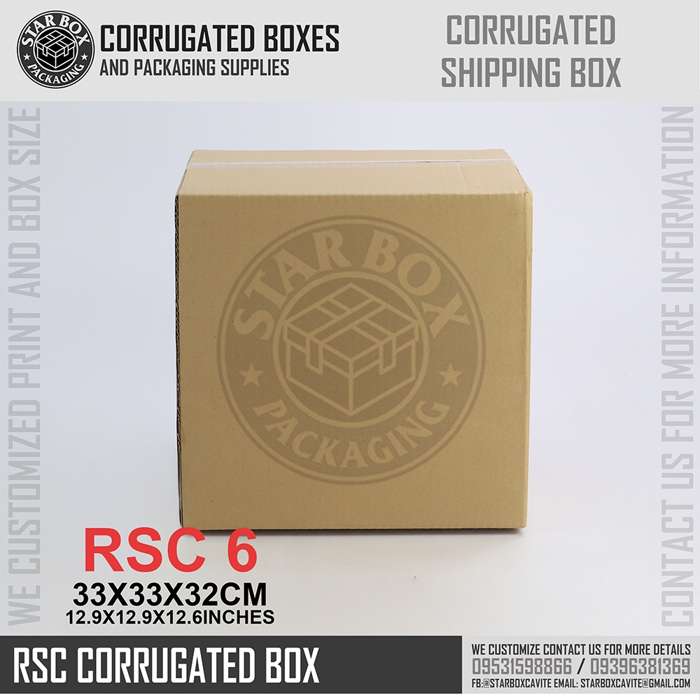 Brown Kraft Corrugated RSC Box Single Wall | Shopee Malaysia
