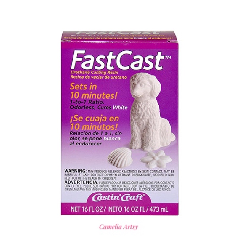 Castin’ craft FastCast Urethane Casting Resin 16oz/8oz🔥offer🔥 | Shopee ...