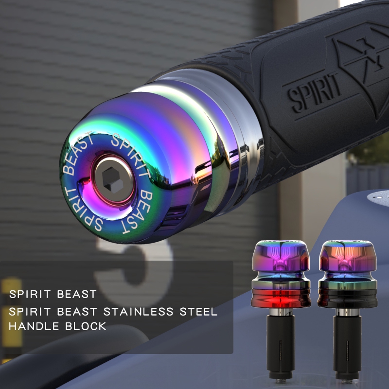 Spirit beast motorcycle handle plug grip balance end anti-vibration ...