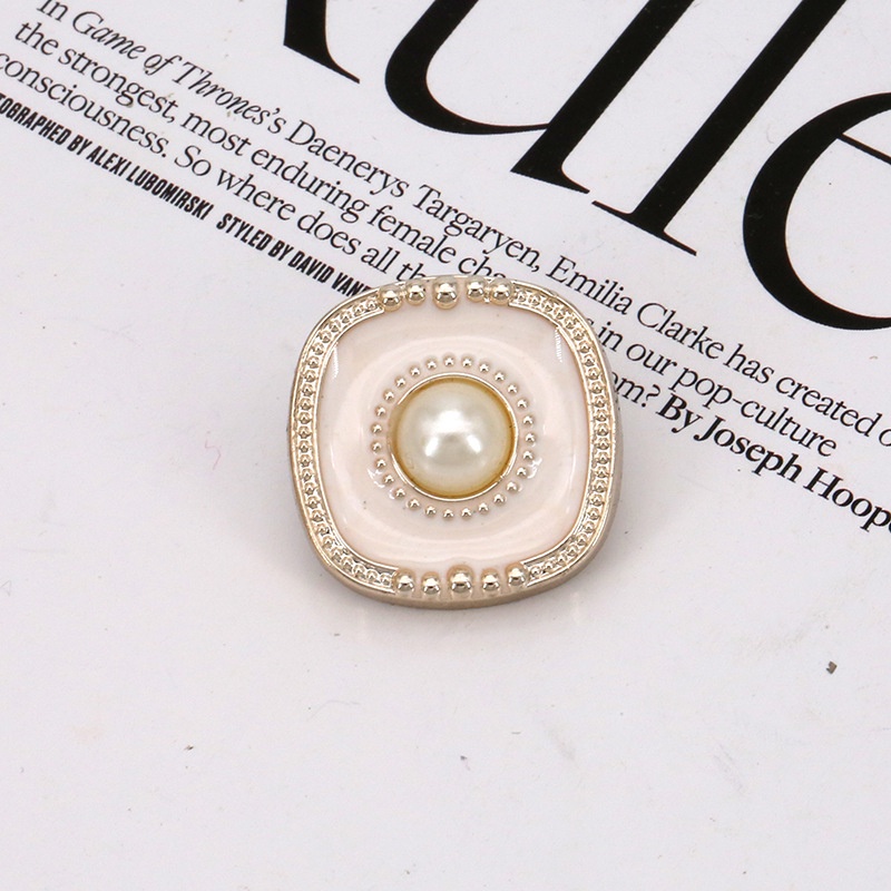 1pcs Butang plastik bulat tangan, butang penyaduran butang mantel kot ...