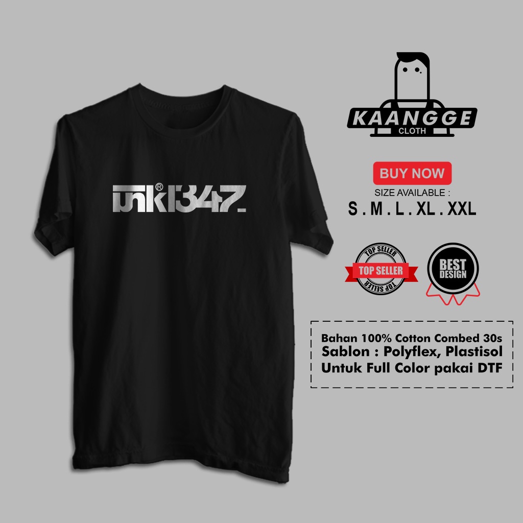 UNKL347 T-shirt Distro Clothing Logo | Shopee Malaysia