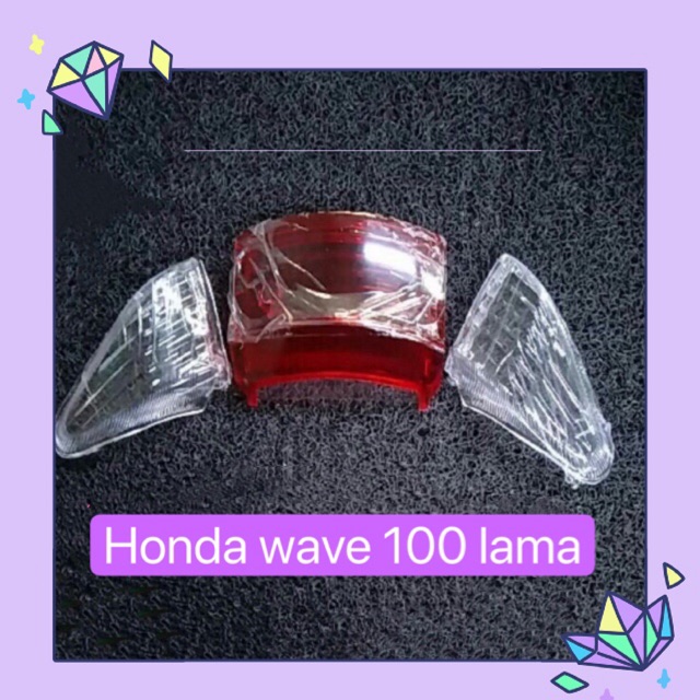 WAVE 100 TAIL LAMP COVER SET wave 100 lama | Shopee Malaysia