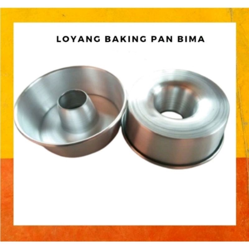 Loyang Bolu Baking Pan / Loyang Tulban Size 18 20 22 24 26 Cm | Shopee ...