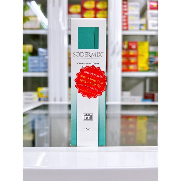[GENUINE] Sodermix Cream 15g - Used for keloid scars, hypertrophic ...