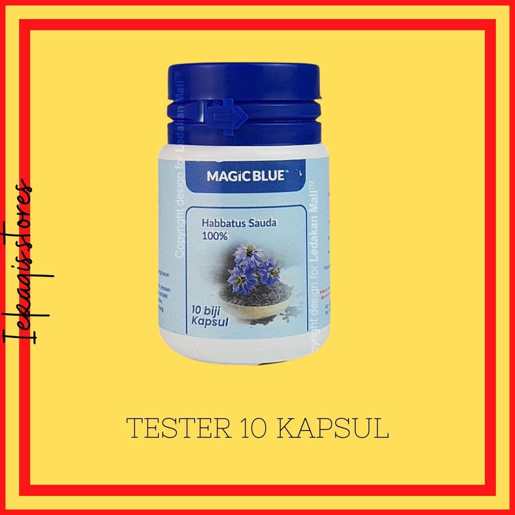 Habbatus Sauda Magic Blue Original Habatussauda Kapsul Magblue Black ...