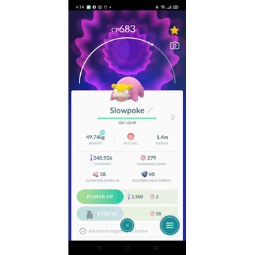 (79) Limited Edition Slowpoke Pokemon Go Trade (Poison) | Shopee Malaysia