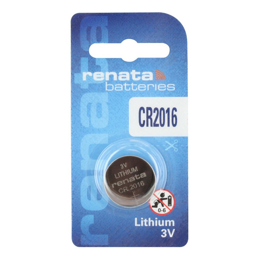 Renata CR2016 3V Lithium Primary Coin Cell Battery (1pc) | Shopee Malaysia
