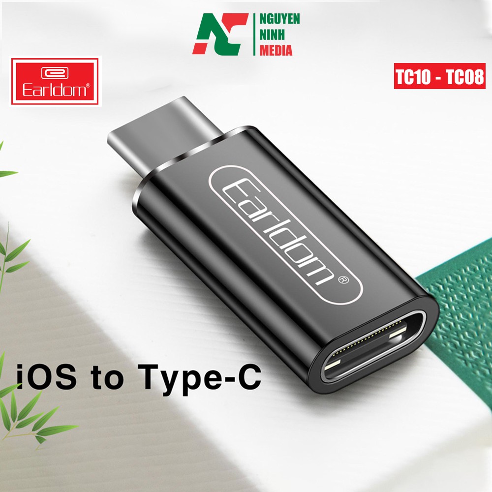 (Genuine Product) iOS To Type C Earldom TC10 Converter (Random Color ...