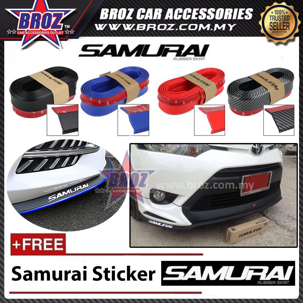 SAMURAI LIP LIPS 3M tape (2.5 meter) High Quality Material with Samurai ...