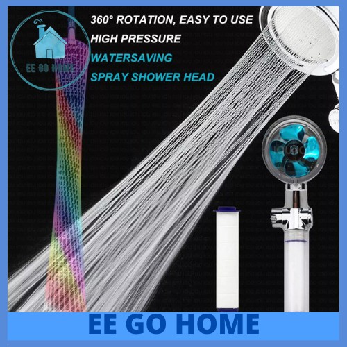 Turbocharged Fan Shower Head Multispecification Upgrade Small Waist ...