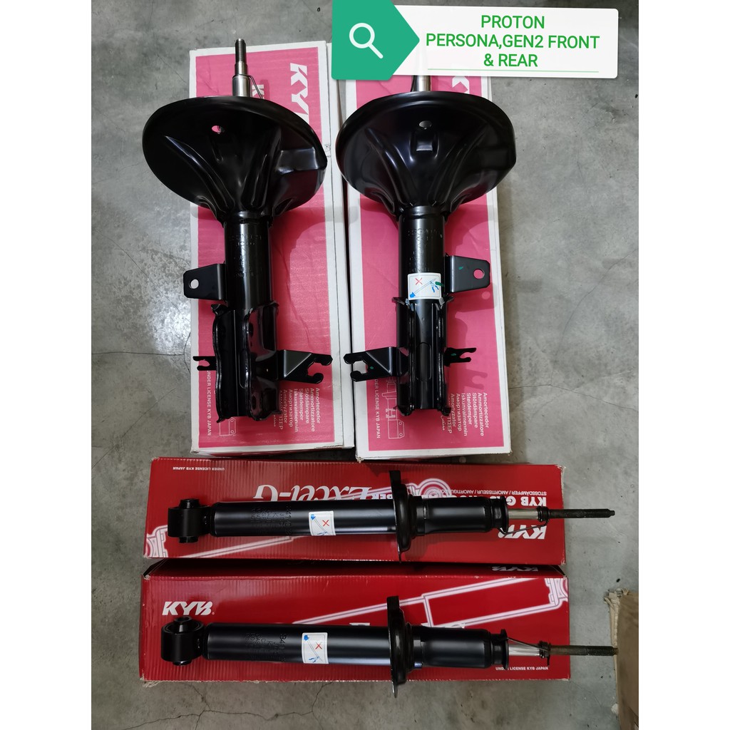 ABSORBER PROTON GEN2, PERSONA [2006-2016] KYB FRONT & REAR KAYABA GAS ...
