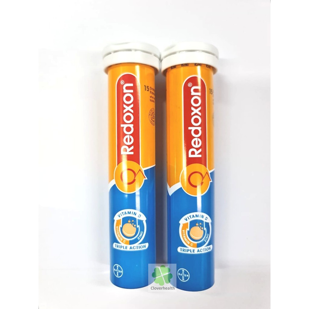 Redoxon Triple Action Vitamin C 1000mg , D & Zinc Effervescent Tablet ...