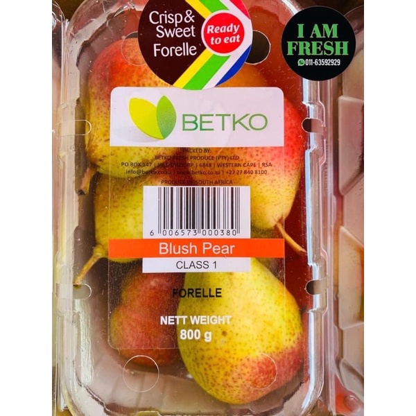 Blush Pear 1Box 🍐 🍐🍐🍐🍐🍐🍐🍐 | Shopee Malaysia