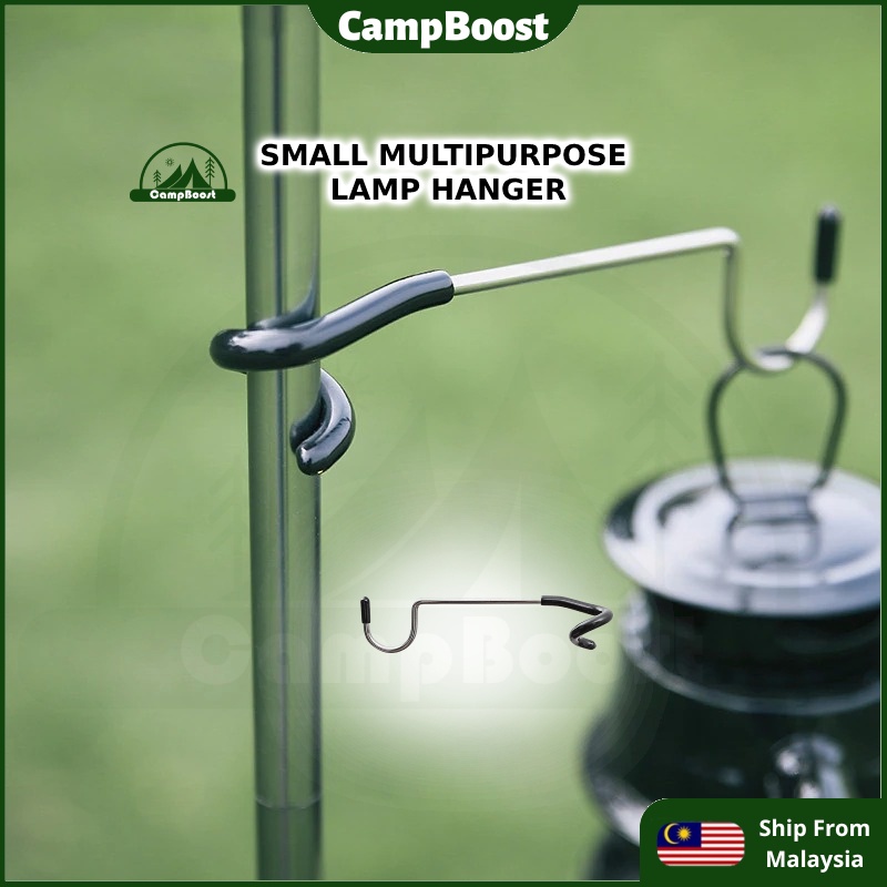 CampBoost Small Multipurpose Camping Lamp Hanger Pole Lantern Light ...