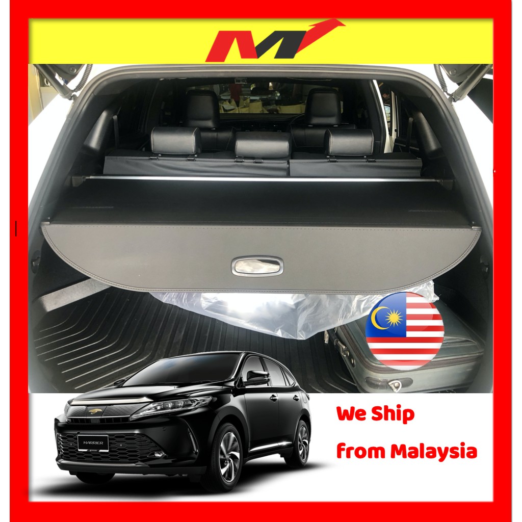 Toyota Harrier XU60 Boot Cover Retractable Truck Cover Rear Back Cargo ...