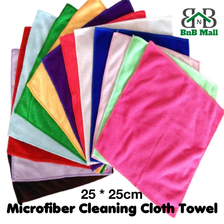 Multi Color Soft Soothing Cotton Face Square Towel Cleaning Wash ...