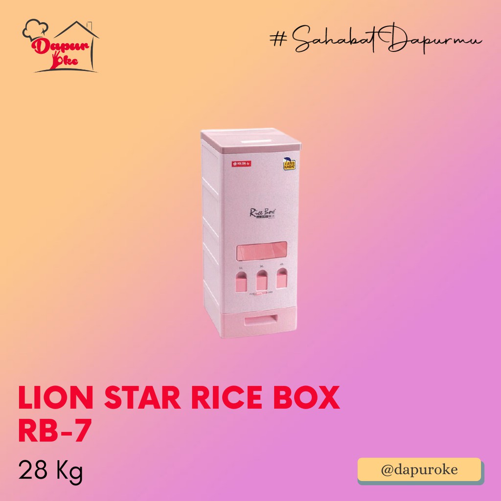 Lion Star Rice Box 28kg RB-7/Rice Box | Shopee Malaysia