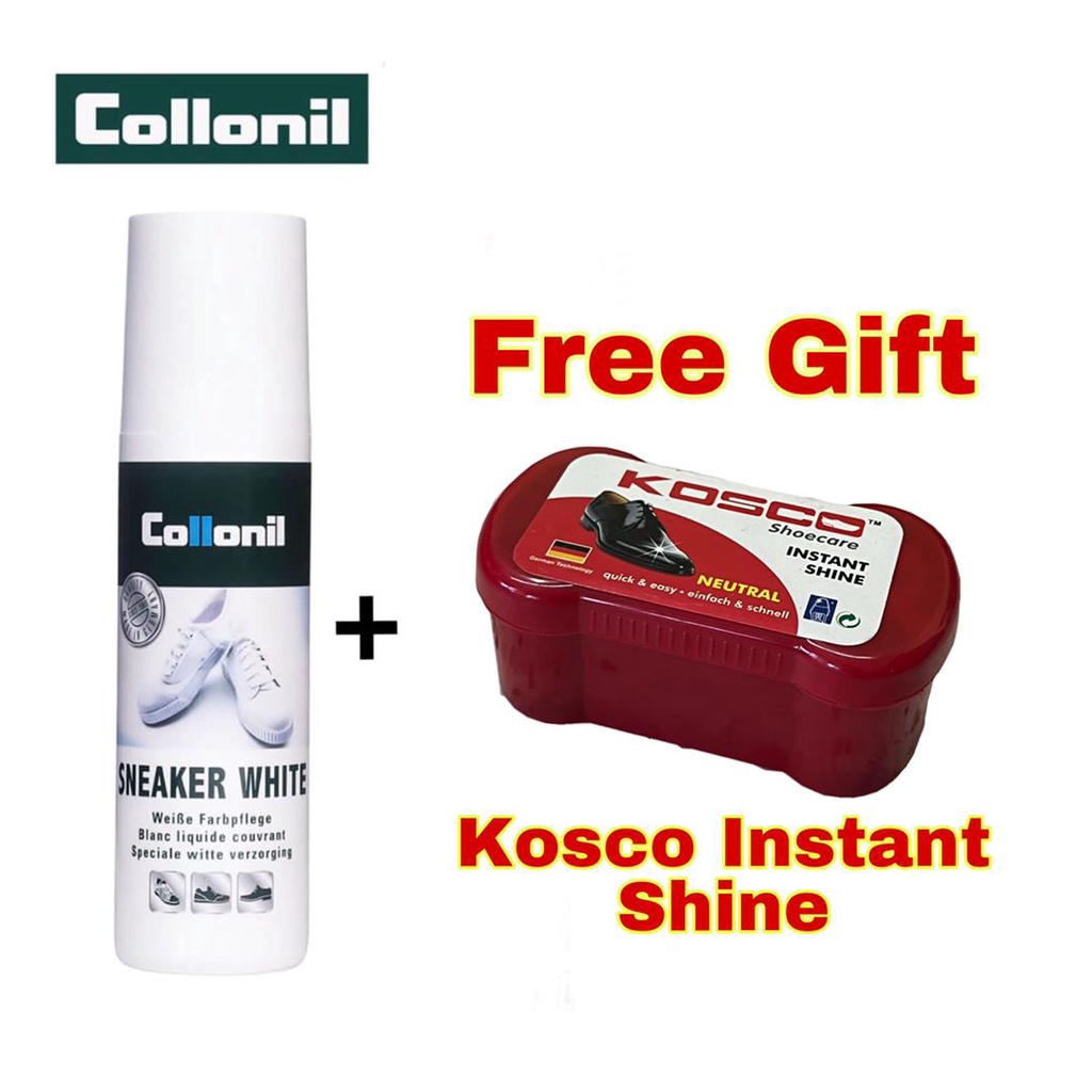 Collonil Sneaker White Covering Watertight Colour Care for White Shoes ...