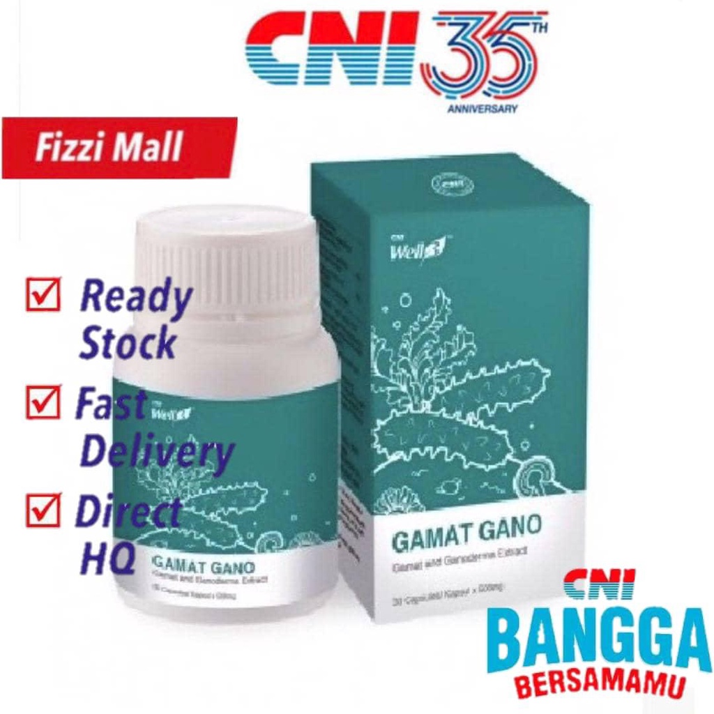 CNI Well3 Gamat Gano 30x500mg - Stronger Bone. Quick Heal From Surgery ...