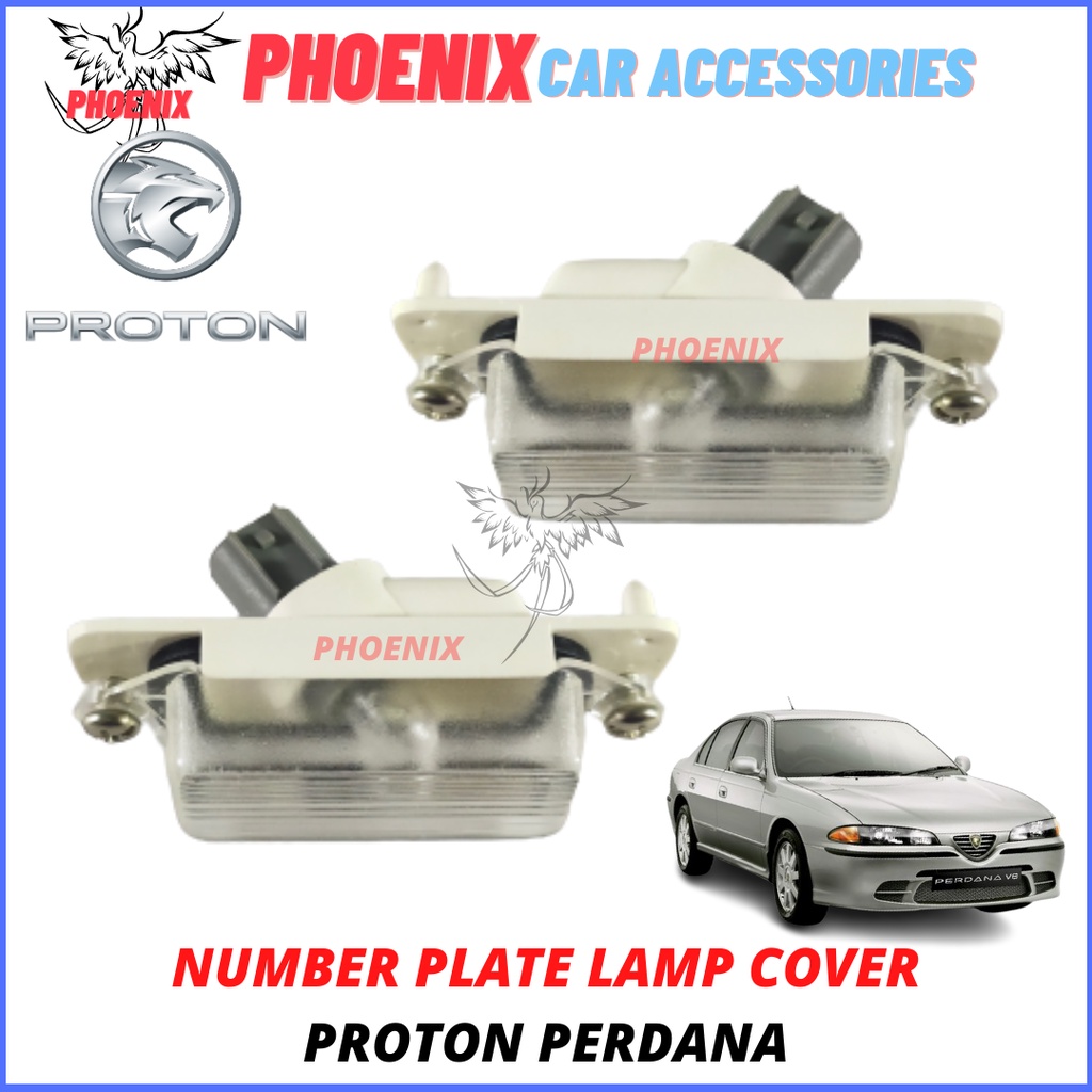 PROTON PERDANA V6 Number Plate Lamp Cover With Bulb License Light ...