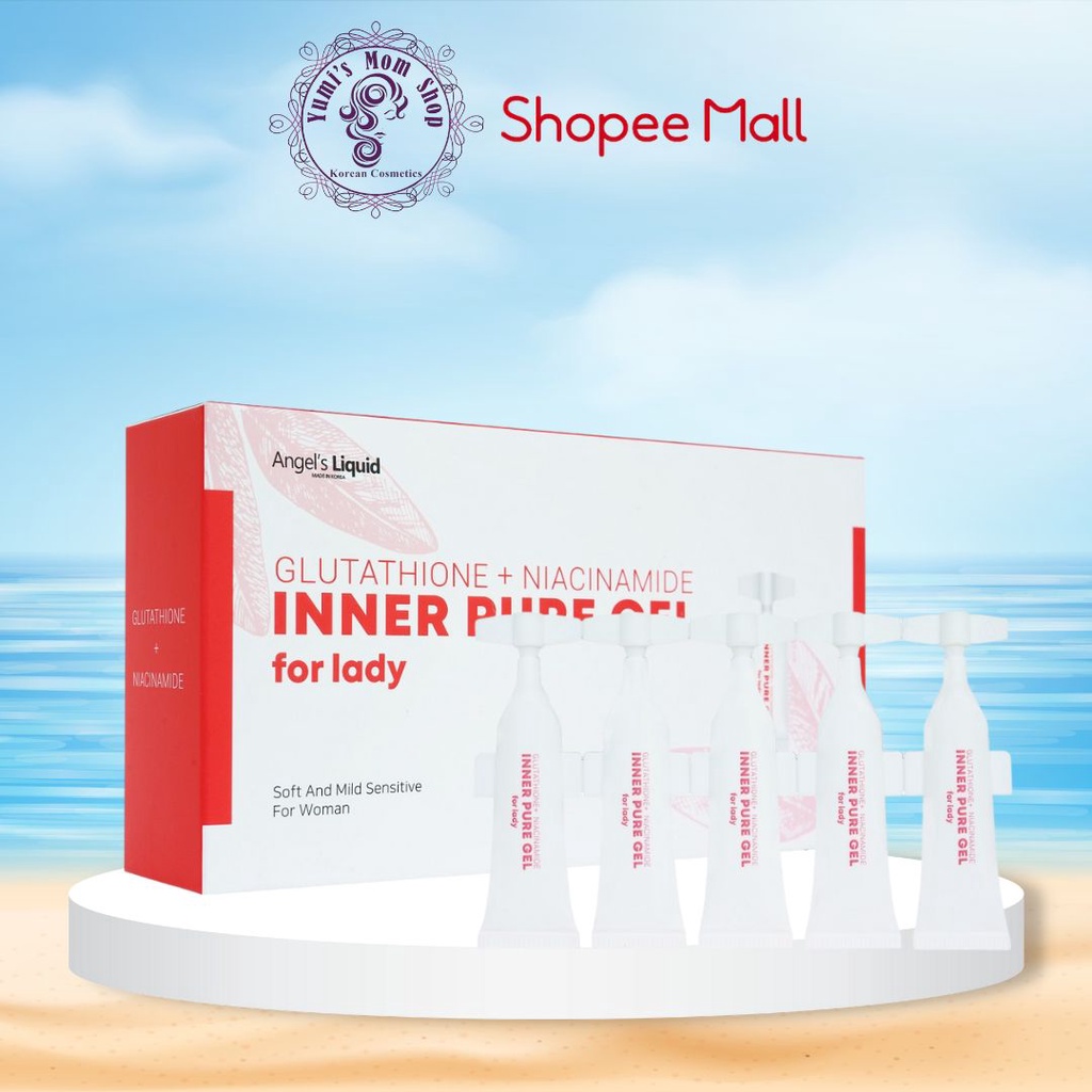 Angel Liquid Glutathione Plus Niacinamide Inner Pure Gel 2ml | Shopee ...