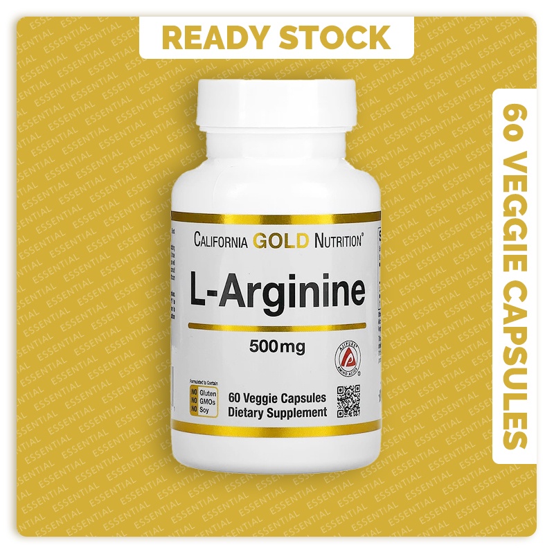 [Ready Stock] [EXP 01/2024] California Gold Nutrition L-Arginine ...