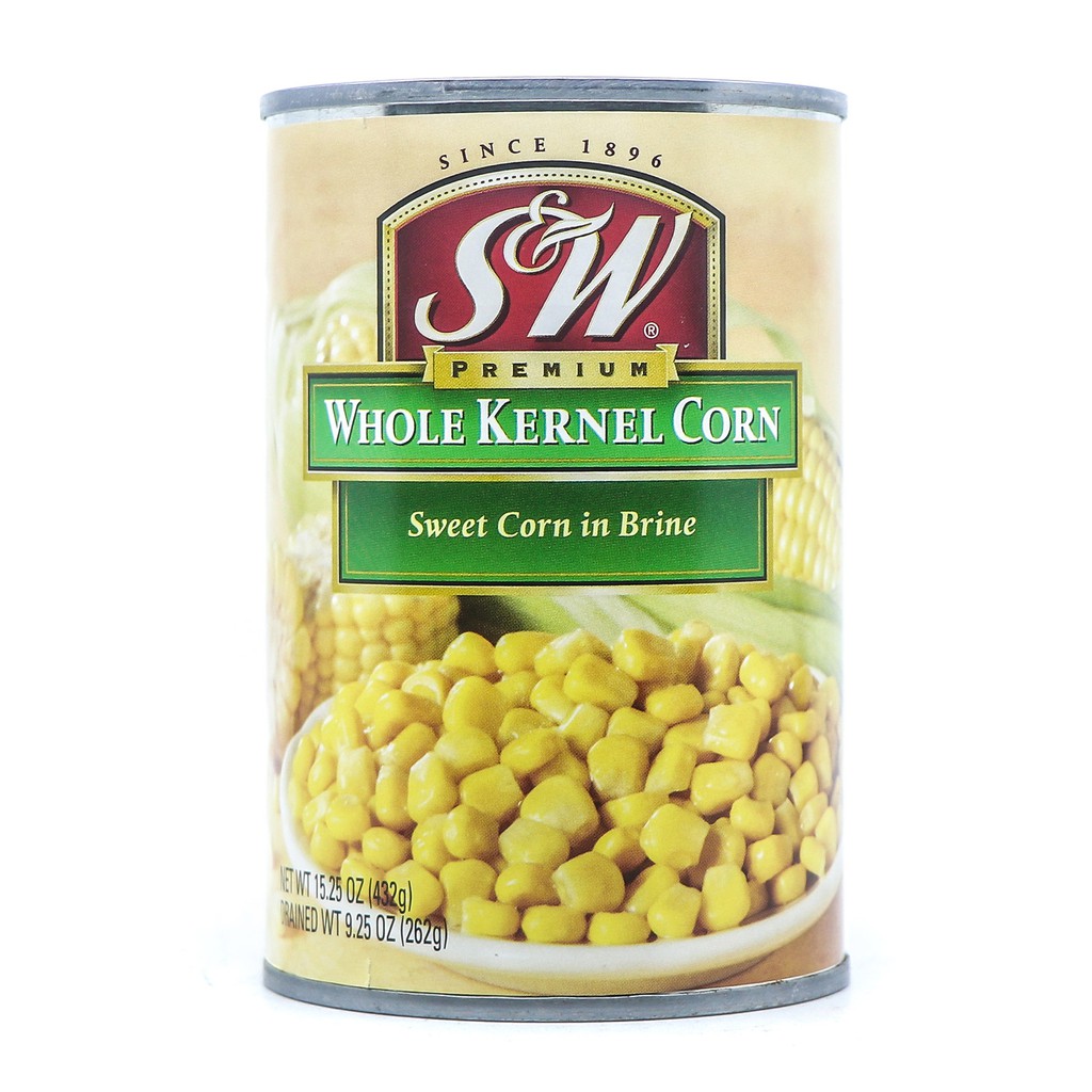 S&W PREMIUM WHOLE KERNEL CORN 432G | Shopee Malaysia
