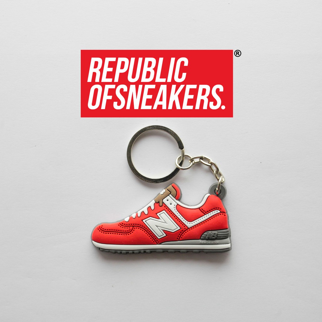 [2D KEYCHAIN] NEW BALANCE (RED,WHITE) | Shopee Malaysia