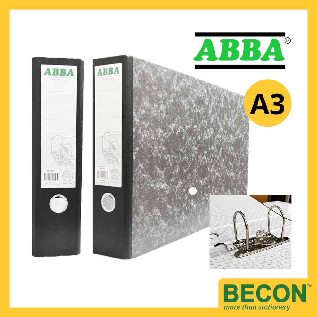 ABBA Oblong File 3 A3 (RAA/AB10047N) | Shopee Malaysia