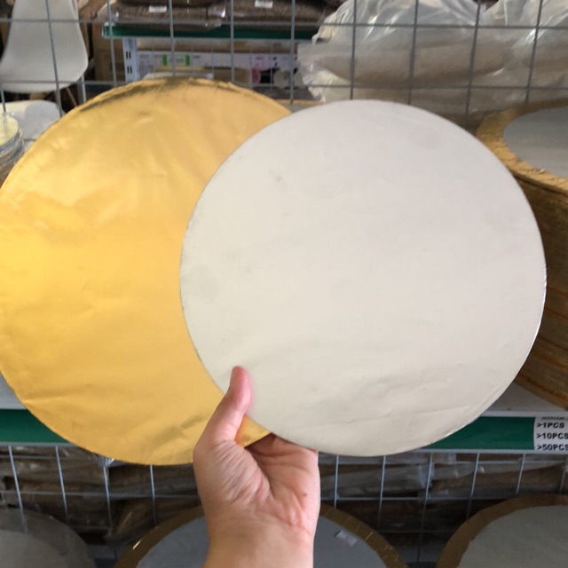 Board Size 12” 13” 14” 16” 18” Round Cake board Pelapik Tapak kek Bulat ...