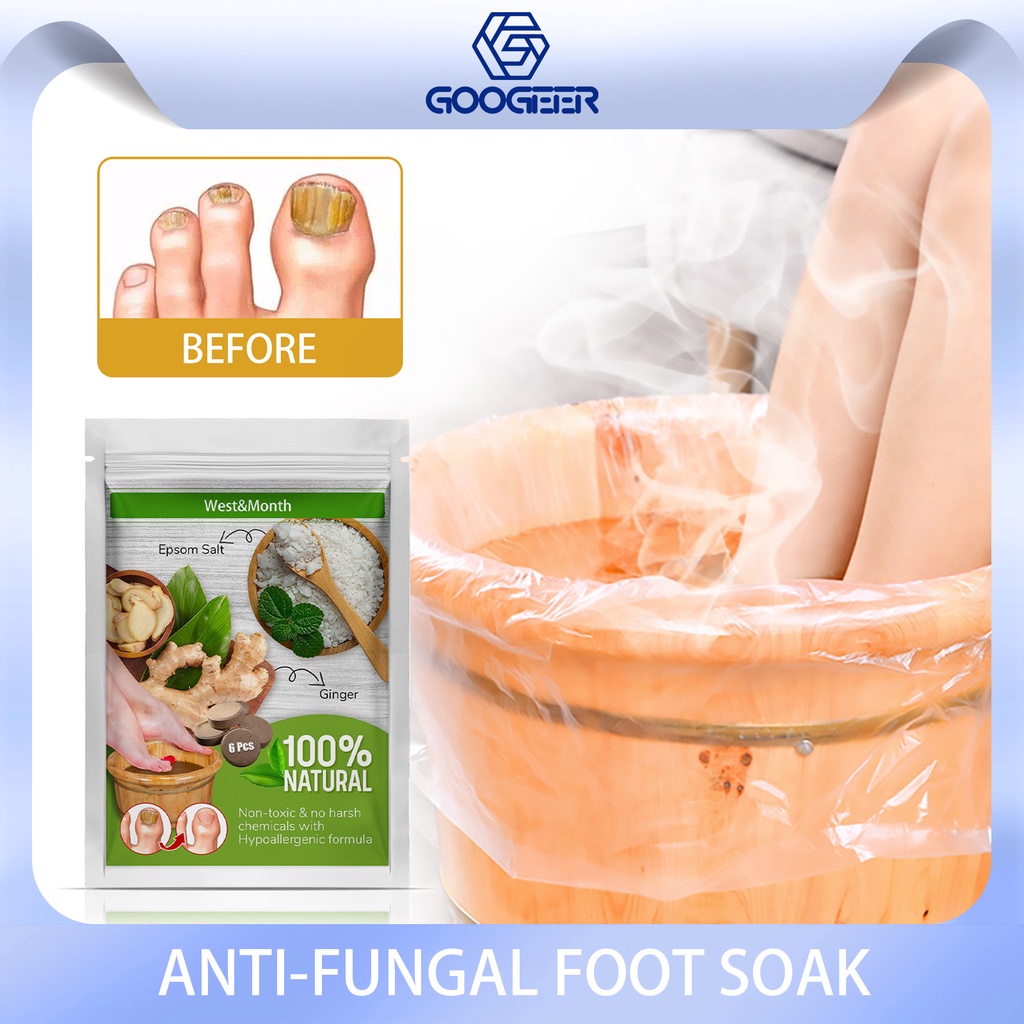 West&Month Anti-Fungal Foot Soak Foot Bath Tablets Fungal Infections ...