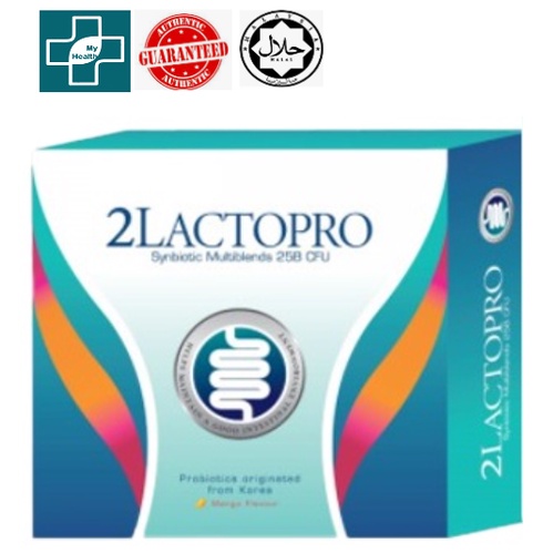[Original] NEW 2lactopro Synbiotic Multiblends 25B CFU - Mango Flavour ...