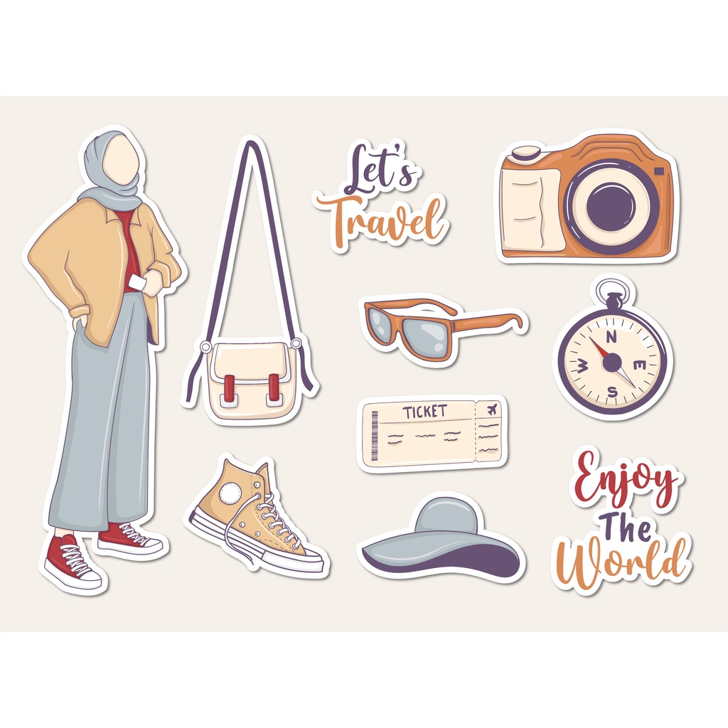 A4 Die Cut aesthetic Vinyl Sticker/Print Label Sticker/Kpop Sticker ...