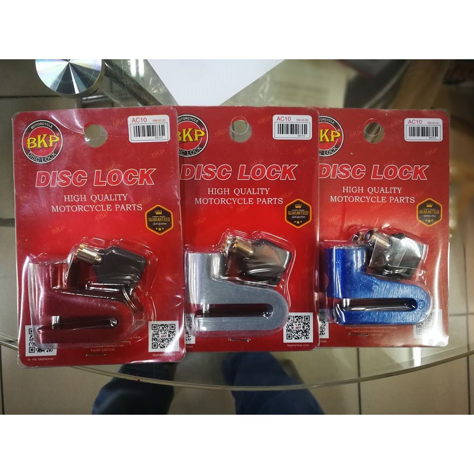 BKP DISC DISK LOCK MOTORCYCLE yamaha y15 lc135 lagenda r15 avantiz ego ...