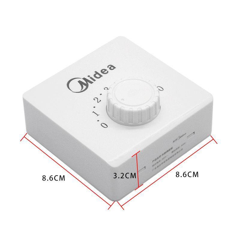 Switch ღMidea Speed Controller of Ceiling Fan Controller Five-Gear ...