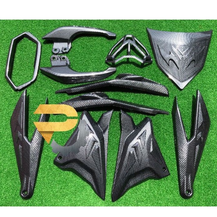 RSX150 SETPACKAGES CARBON 7 in 1 ENGINE COVER RSX ENGINE SIDE COVER ...