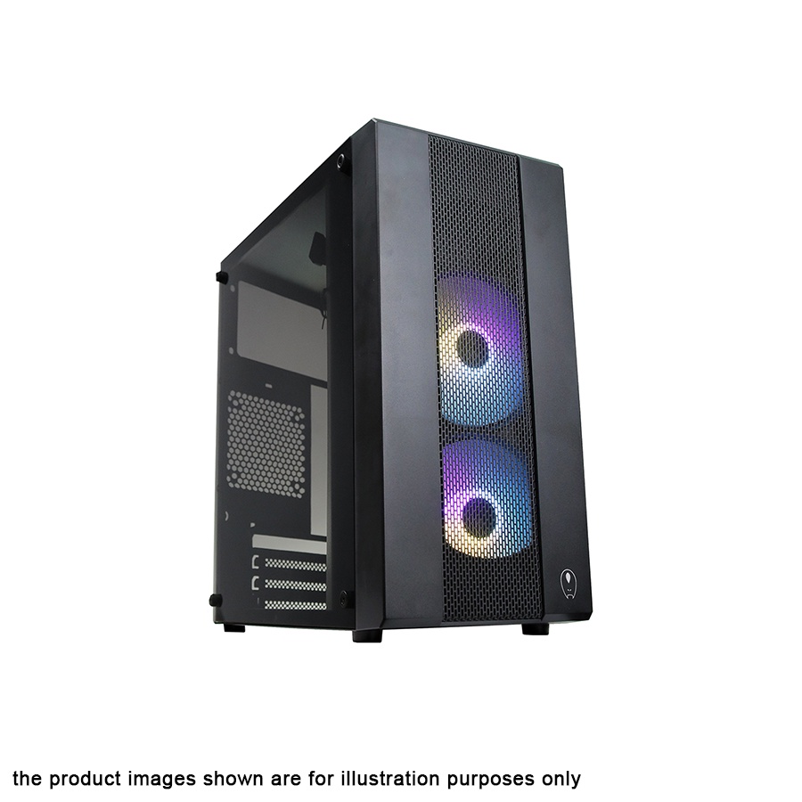 Gaming Freak XTREME MX GFG-XTREMEMX PREMIUM Micro ATX TOWER PC CASE ...