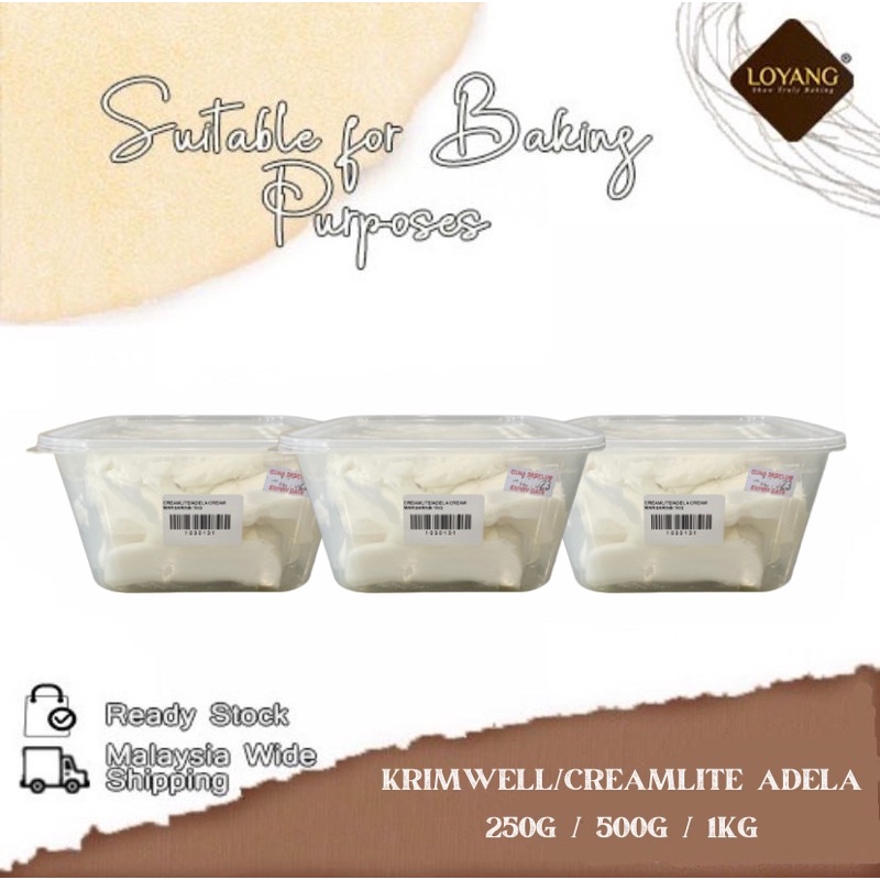 KRIMWELL / CREAMLITE ADELA 250G / 500G / 1KG | Shopee Malaysia